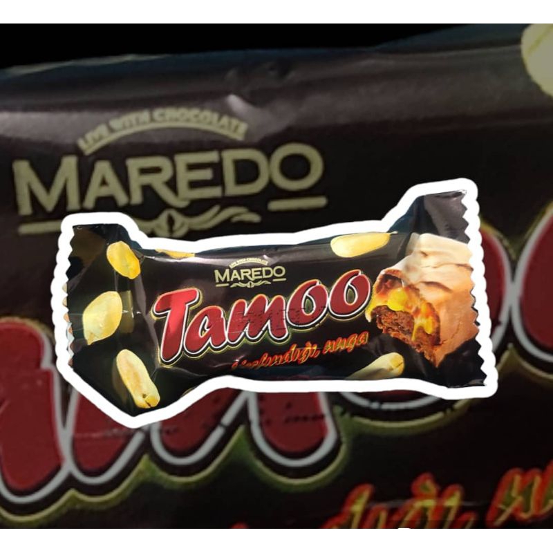 ULDUZ MAREDO TAMOO CHOCOLATE WITH PEANUT& CARAMEL & NOUGAT 500G/1KG ...