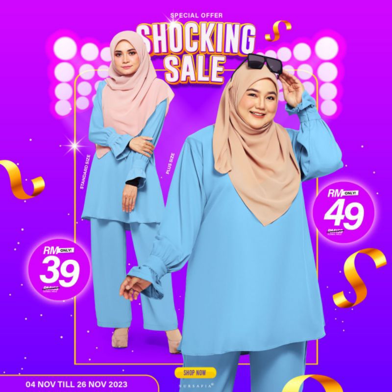 SUIT HANI (S-3XL) by Nursafia, Suit Plain Ropol | Plus Size | Suit ...