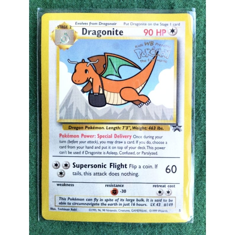 DRAGONITE WB PROMO Pokemon Trading Card | Shopee Malaysia