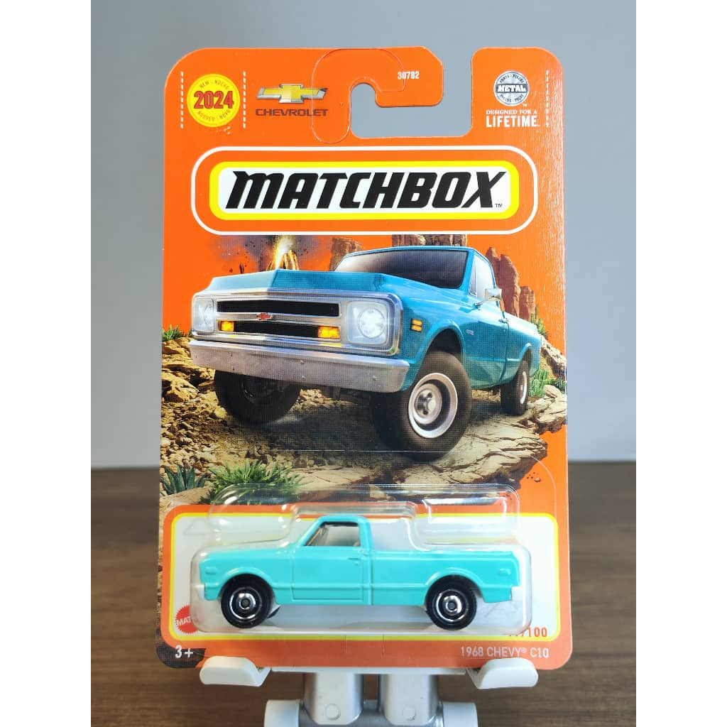 Matchbox 1968 Chevy C10 - Blue | Shopee Malaysia