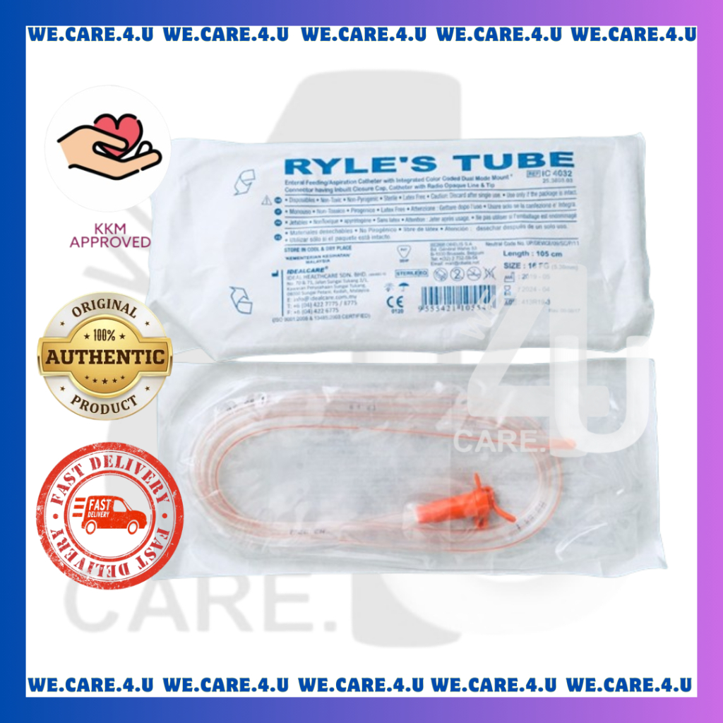 ~RYLE'S TUBE ENTERAL FEEDING NASOGASTRIC NG TUBE (TIUB MAKANAN SUSU ...