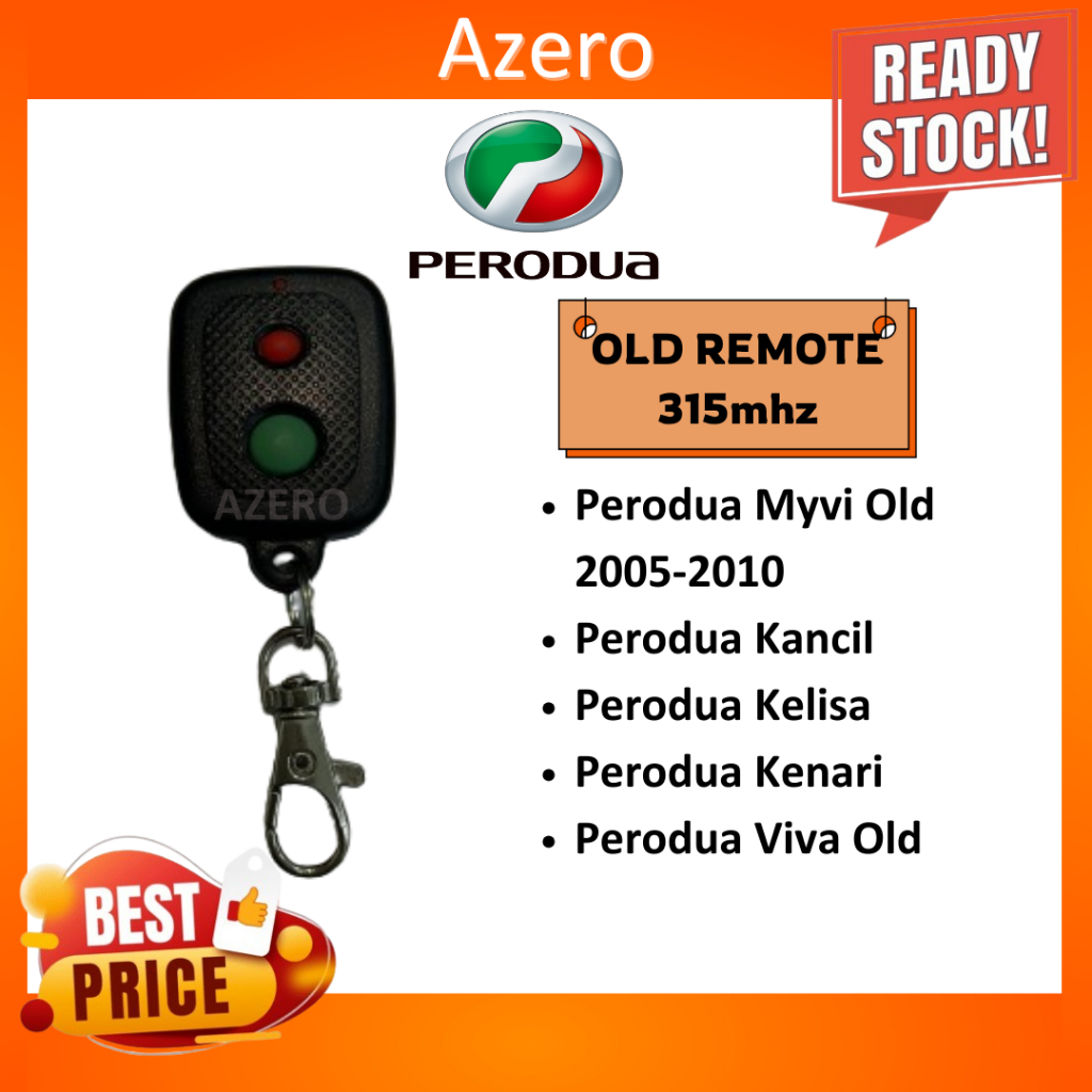 Perodua Remote Myvi Old/Lagi Best/Icon/Kancil/Kelisa/Kenari/Viva Old ...