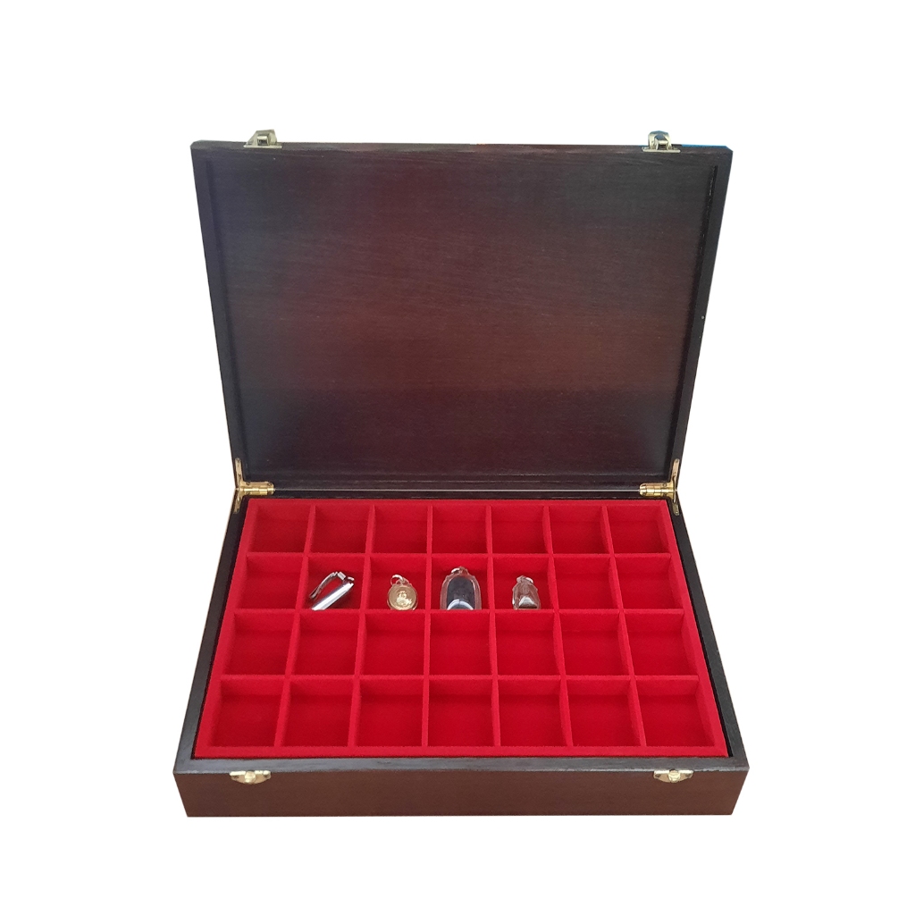 Wenge Wood Amulet Storage Box Jewellery Storage Box (Big) | Shopee Malaysia