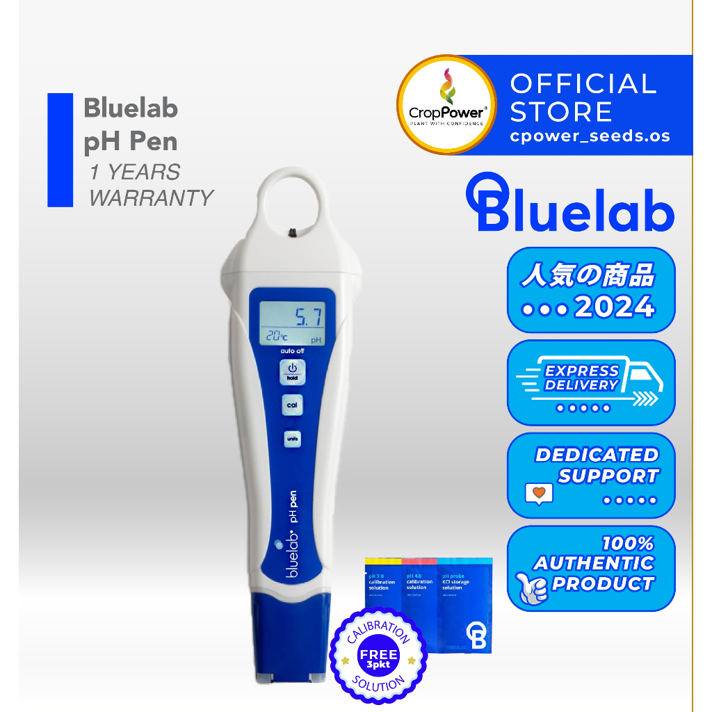 BLUELAB - PH PEN (MEASURES PH AND TEMPERATURE IN SOLUTION) FOR ...