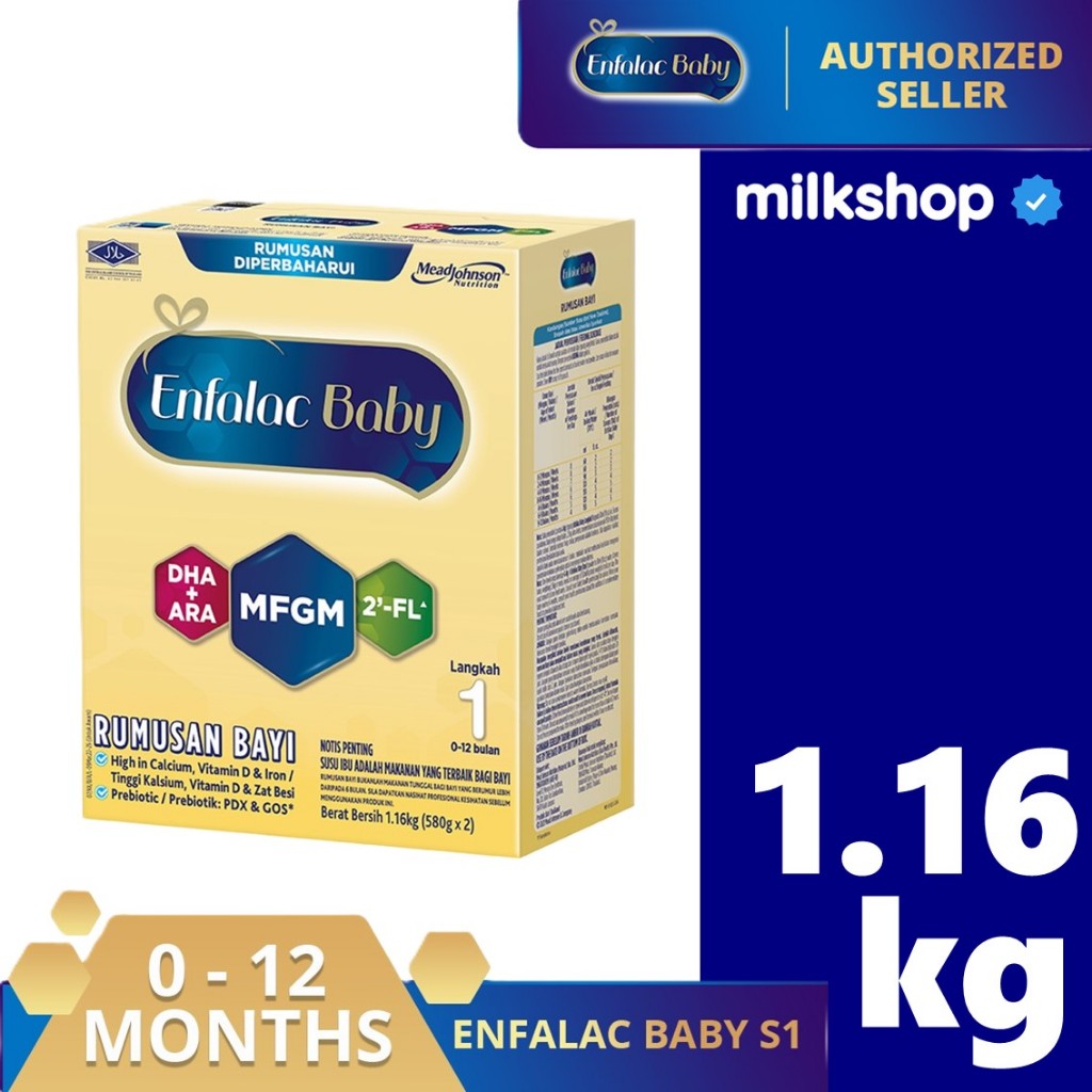 Enfalac A+ Step1 1.16kg | Kotak Langkah 1 Enfa Box 1.2kg Enfagrow ...