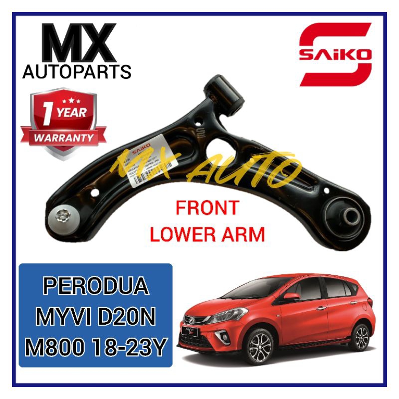 SAIKO CONTROL LOWER ARM PERODUA MYVI D20N M800 2018-2023 FRONT RIGHT ...