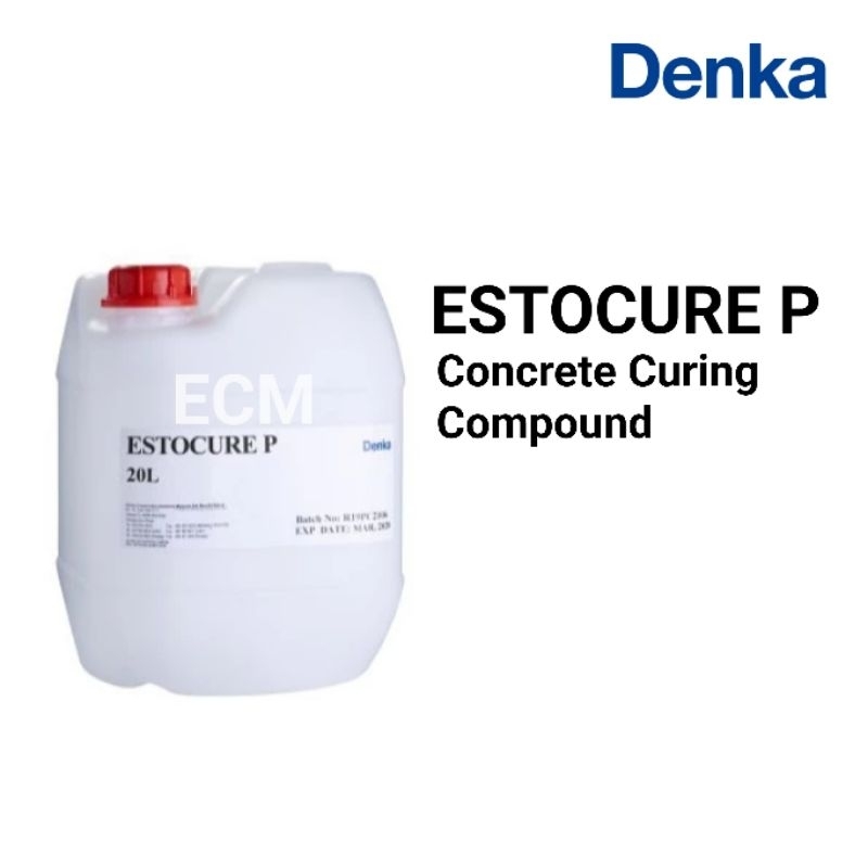 DENKA ESTOCURE P (20L) Concrete Curing Compound | Shopee Malaysia