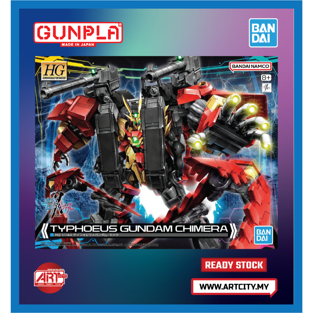 (READY STOCK) Bandai HG - Typhoeus Gundam Chimera - Build Metaverse - 1 ...