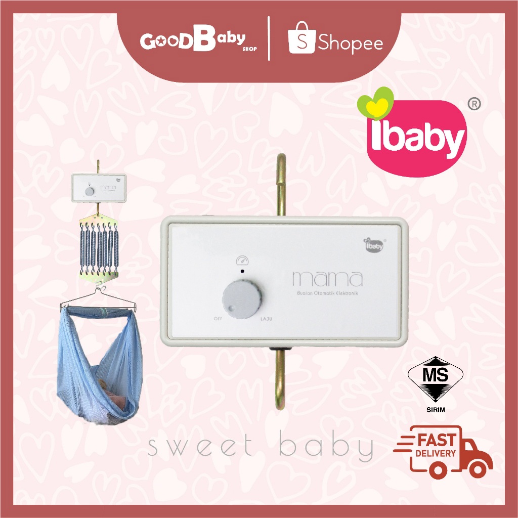 I-Baby MaMa Baby SIRIM Electronic Baby Cradle 🤍 SIRIM buaian baby ...