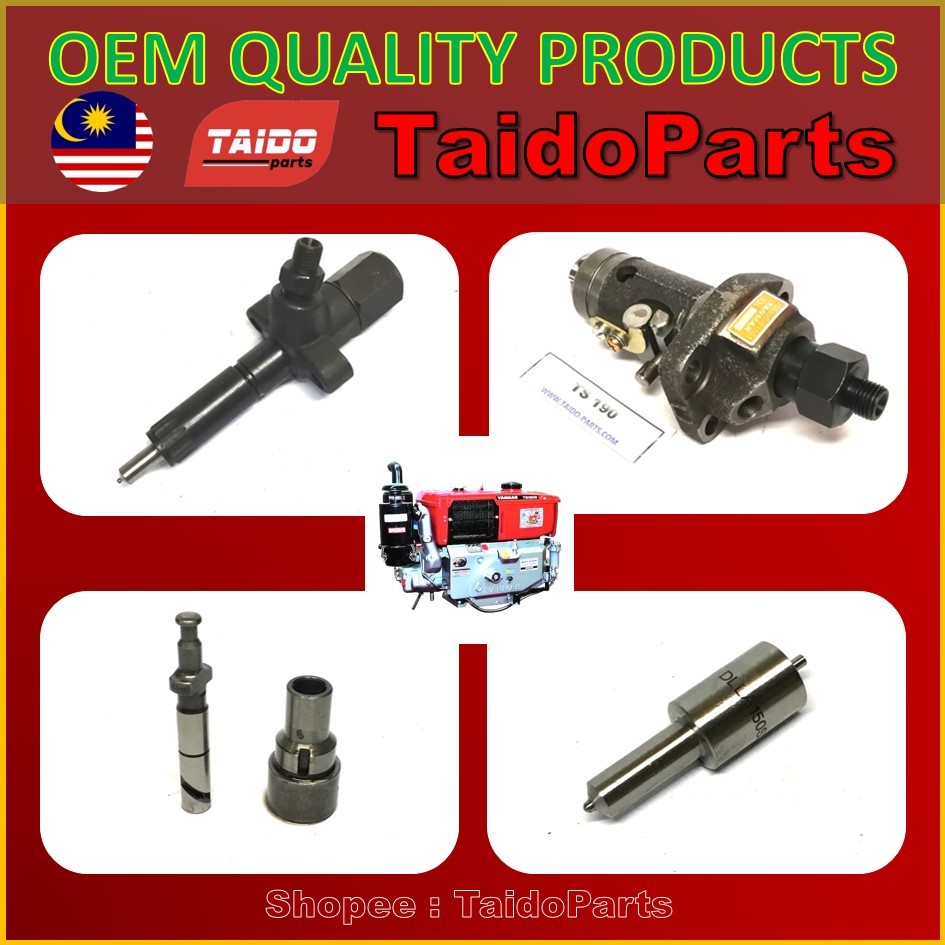 Yanmar TS190 TS230 Nozzle Plunger Fuel injection pump injector | Shopee ...