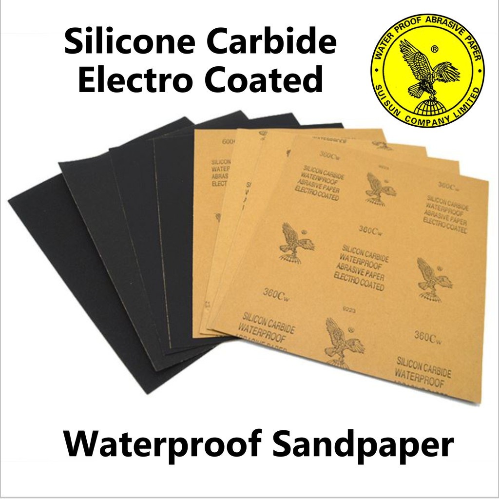 Sand Paper Waterproof Wet Dry Abbrasive Sandpaper Abrasive Kertas Pasir ...