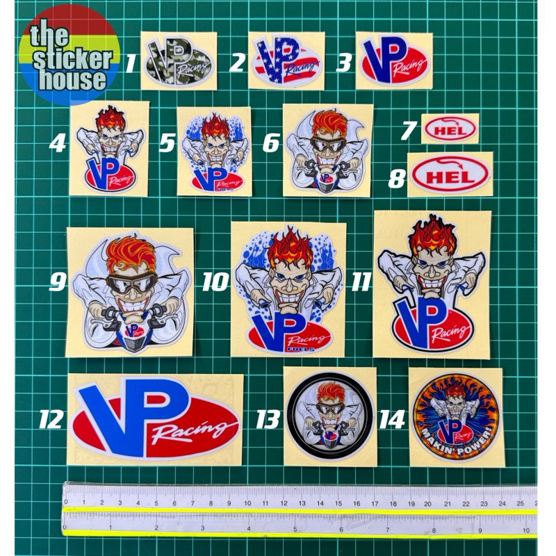 STICKER VPRACING / HEL STICKER PRINTING LAMINATED REFLECTIVE / STICKER ...