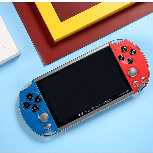 2023 New X12 Plus double-rocker game console 7-inch high-definition ...