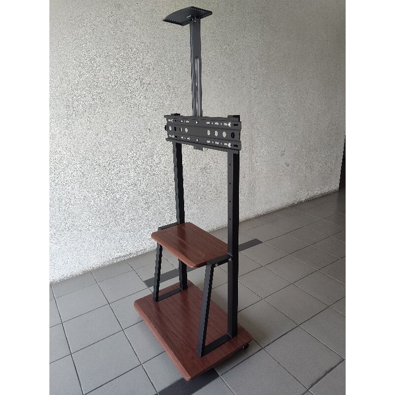 MOBILE FLOOR STANDING TV TROLLEY (32"-55") | Shopee Malaysia