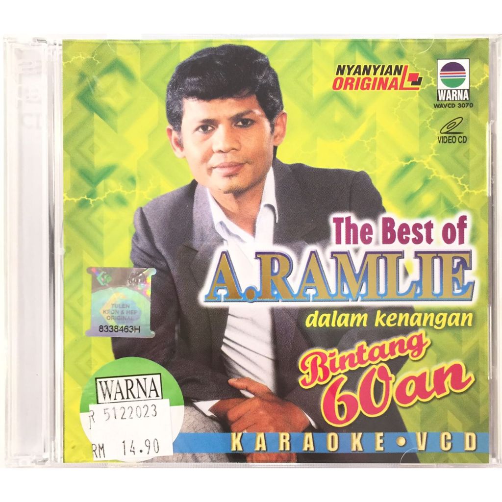 A RAMLIE - Bintang 60an (MTV KARAOKE VCD) | Shopee Malaysia