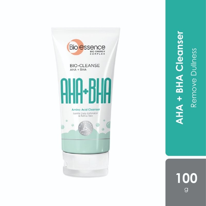 Bio Essence Bio-cleanse AHA +BHA Clarifying Cleanser 100ml | Shopee ...