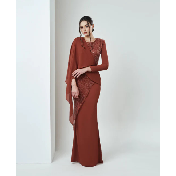 ANNIKHA PREMIUM QISZAR/ BAJU RAYA 2024/ DINNER DRESS/ BAJU NIKAH MURAH ...