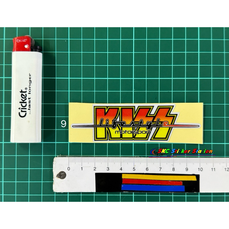 KISS / Padi Kiss / Pedang Kiss Motosport / AC DC Designs Sticker ...