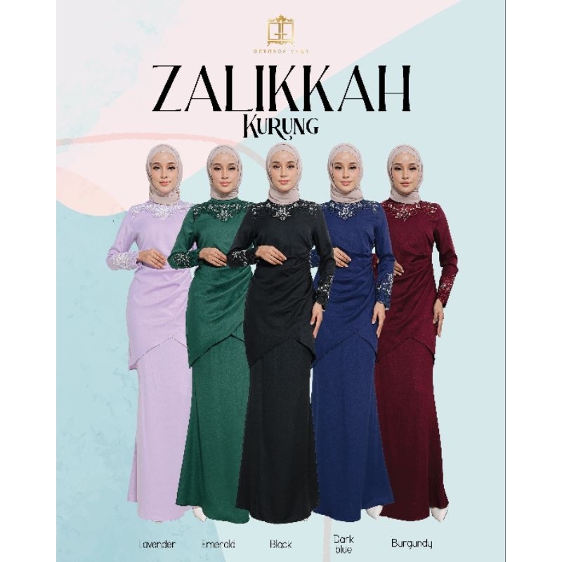 🔥🔥 ZALIKKAH/FASYA KURUNG MODEN RAYA 2024 NIKAH TUNANG | Shopee Malaysia