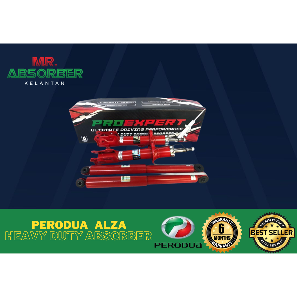 Alza/Perodua alza old model Spring Sport Pro expert/ absorber Heavy ...