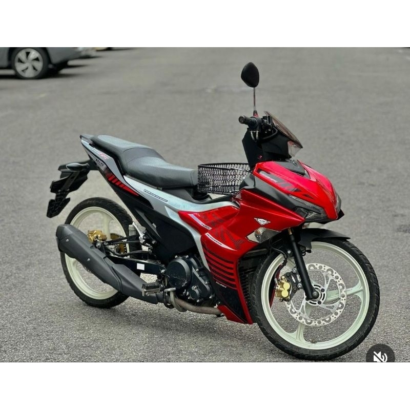 Y16 COVER SET MERAH PURBA TAMPAL SIAP STICKER | Shopee Malaysia