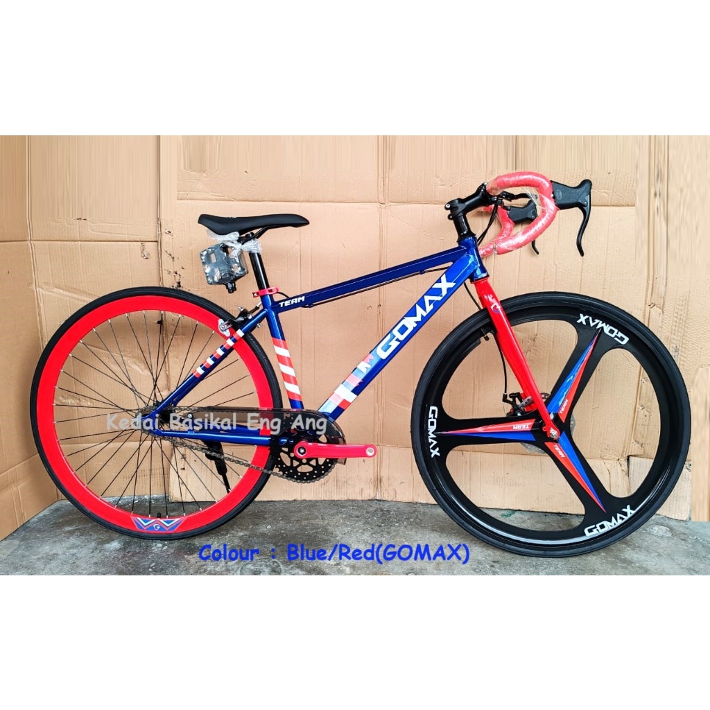 Basikal Fixie 700C GOMAX , HTG GUMBO handle racing ,ringkas dan ...