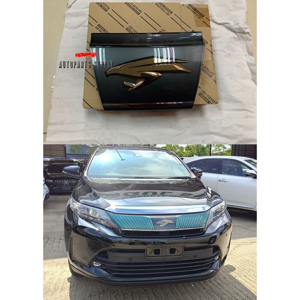 ORIGINAL TOYOTA HARRIER XU60 ZSU60 2018 - 2020 FRONT GRILLE LOGO COVER ...