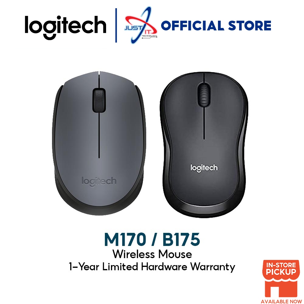 Logitech M170 / B175 Wireless Optical Mouse | Shopee Malaysia