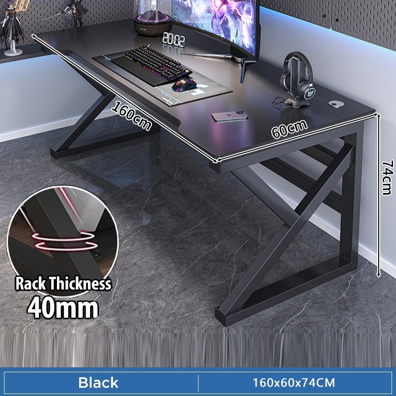 Computer Table meja belajar Carbon Fiber Gaming Table Esports Table ...