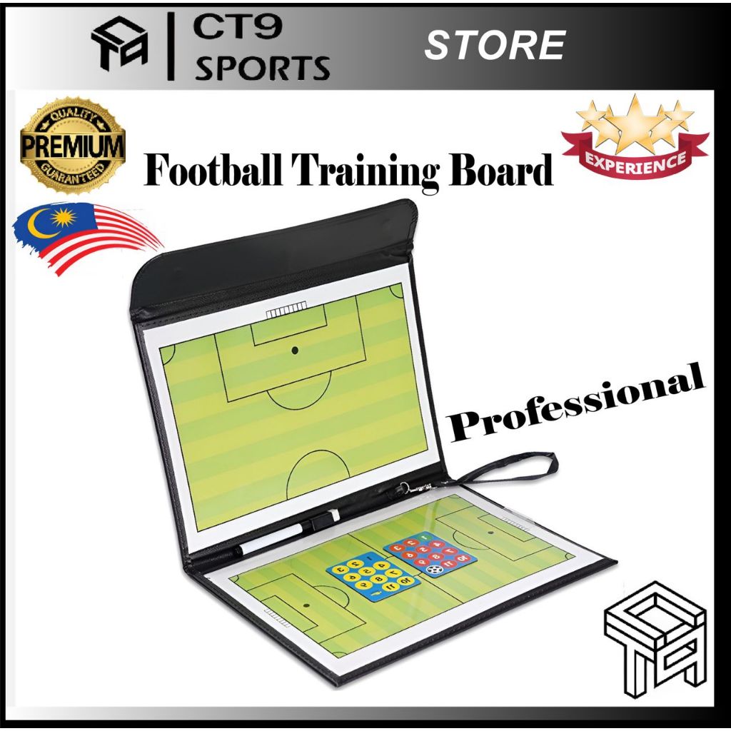 "2024 NEW" Professional Football Tactical Board Fold Folding Magnetic ...