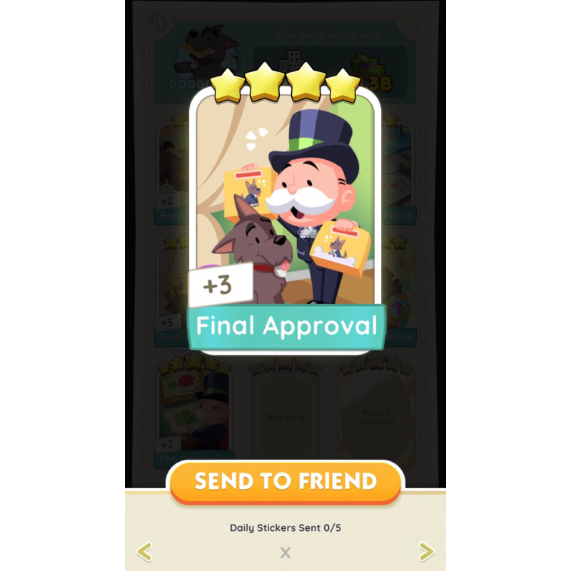 Final Approval Sticker MonopolyGO! | Shopee Malaysia