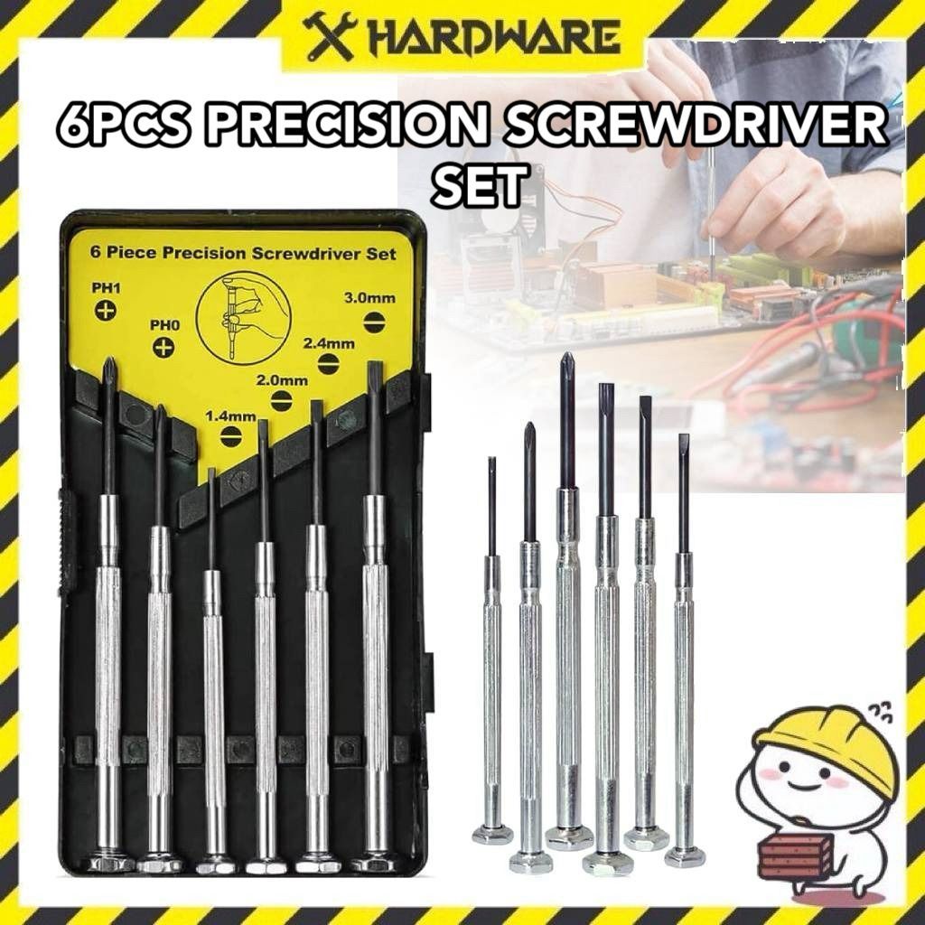 6pcs Precision Screwdriver set/Mini screwdriver set for spectacles ...