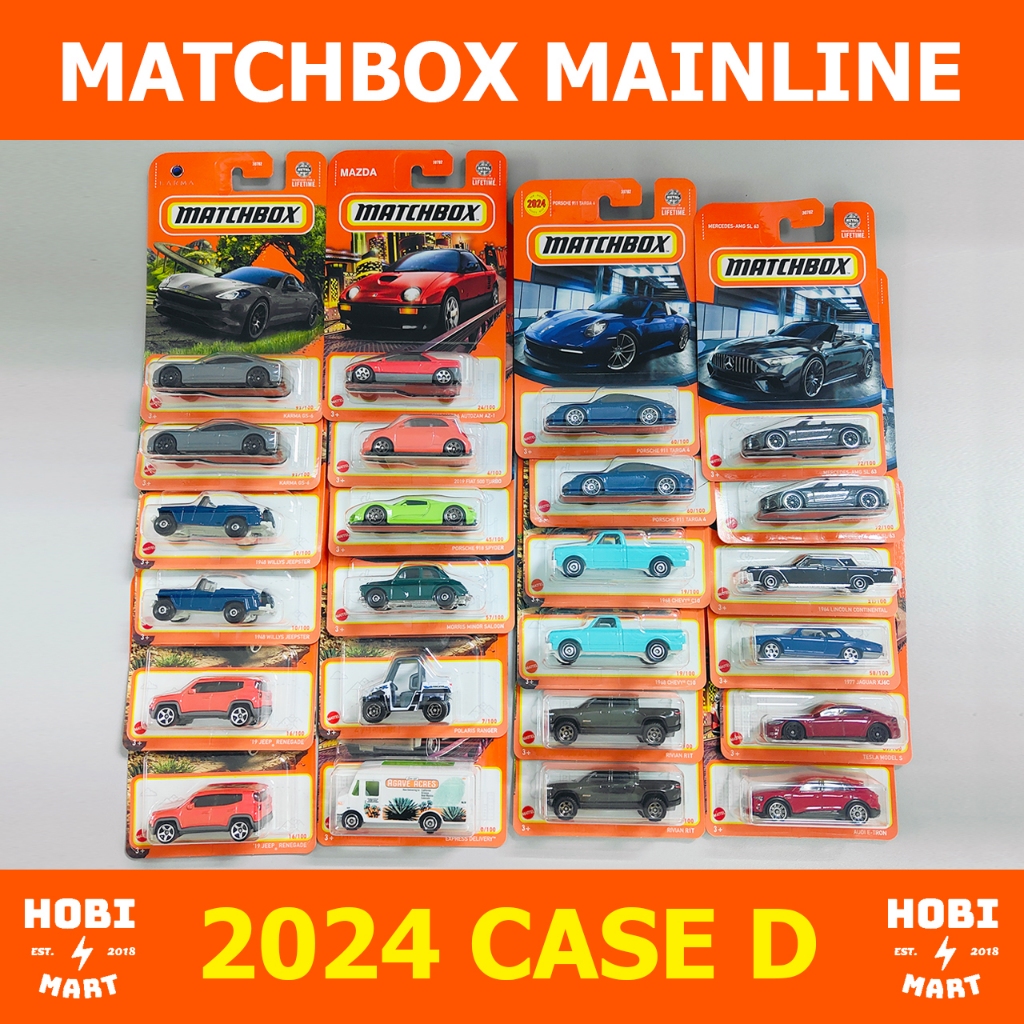 ORIGINAL Matchbox 2024 Basic Mainline card Ready Stock | Shopee Malaysia