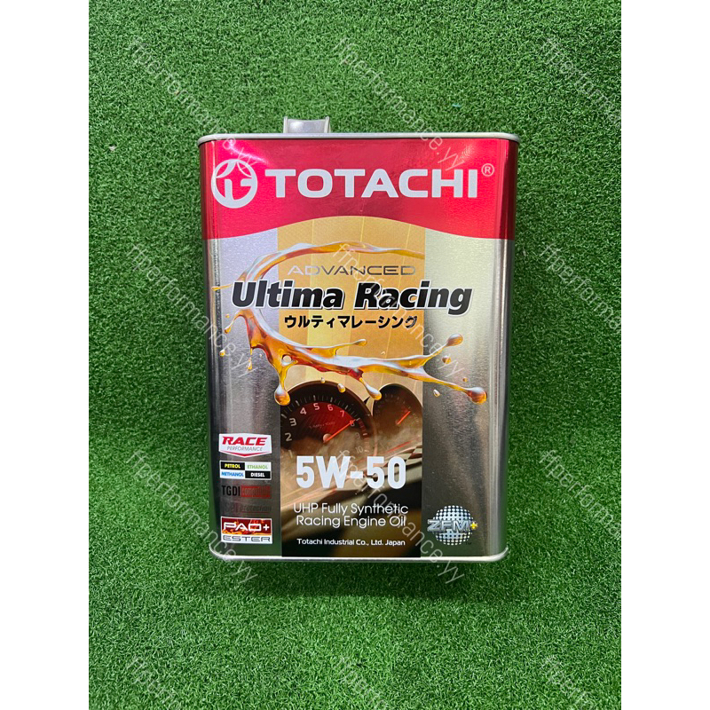 [Fully Imported] TOTACHI ENGINE OIL ULTIMA RACING 5W-50 API SP FULLY ...