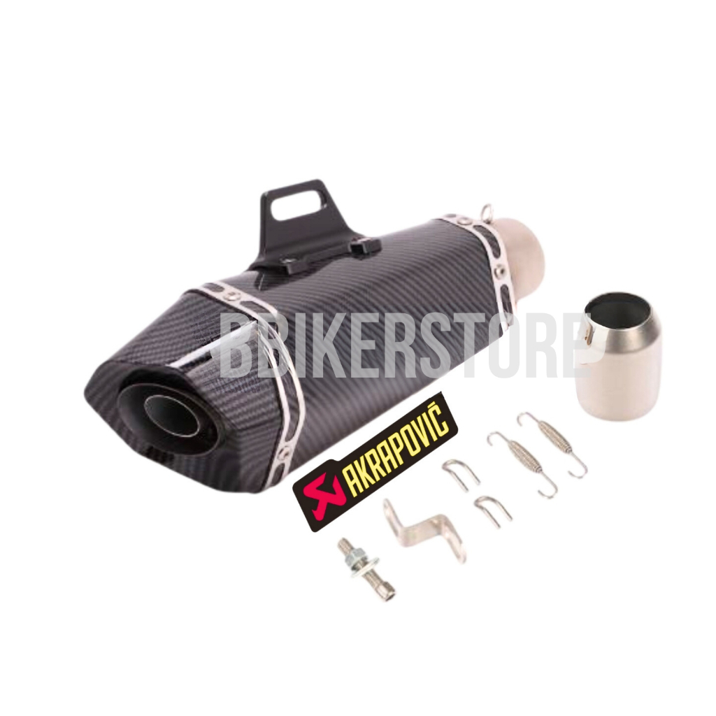 Motorcycle Exhaust Sport Bike Modified exhaust Only Scooter Muffler ...