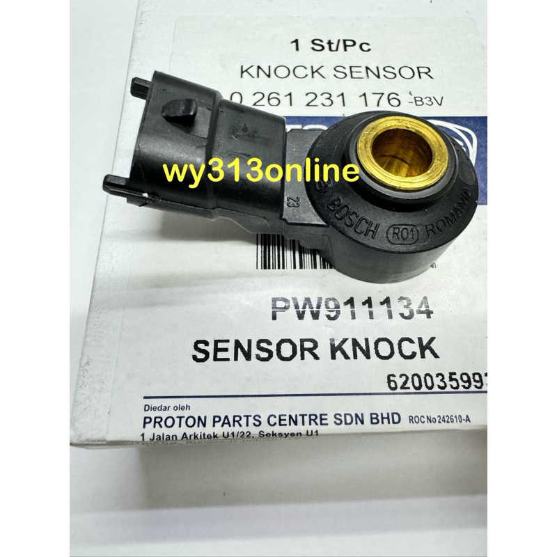 Pw911134 Original Proton Persona VVT, Saga VVT, Iriz Knock Sensor ...