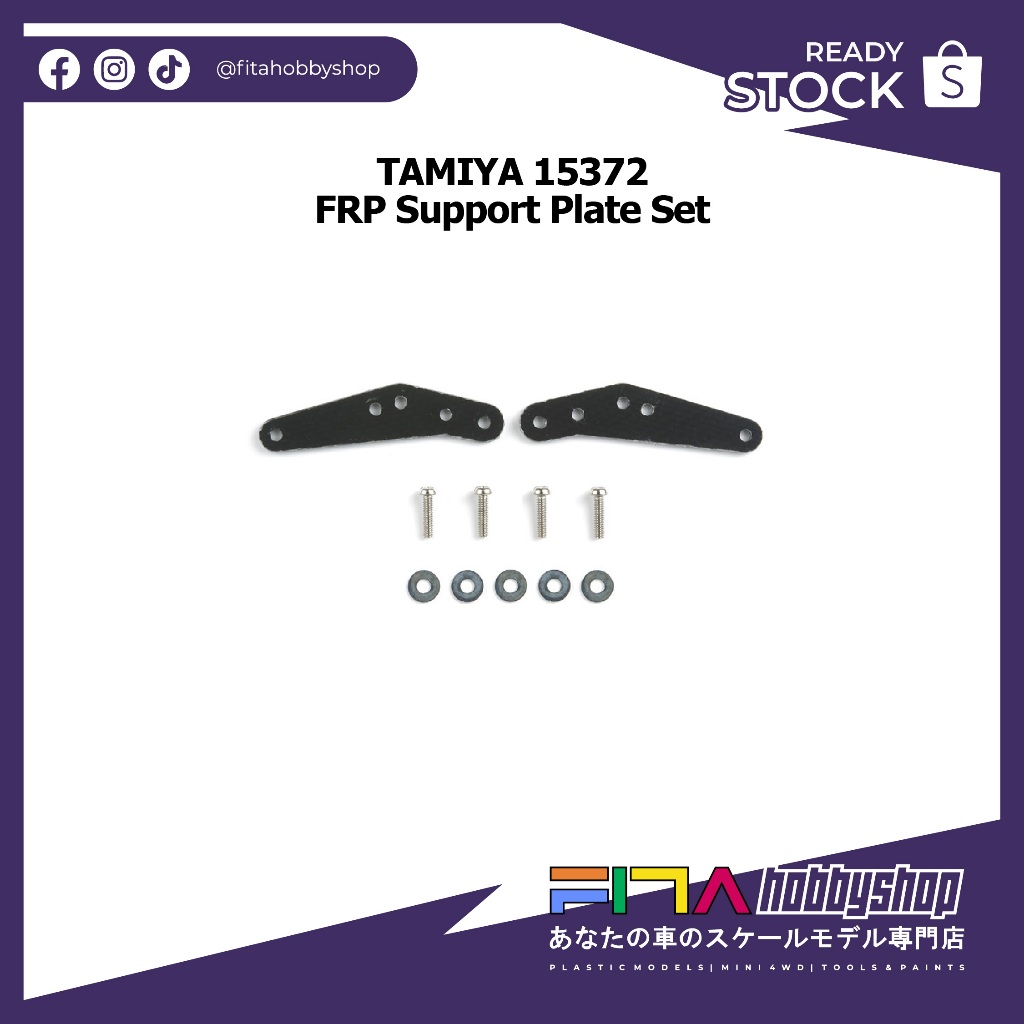 TAMIYA 15372 Mini 4wd FRP Support Plate Set | Shopee Malaysia