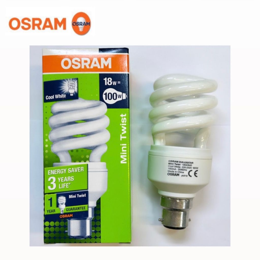OSRAM Duluxstar Mini Twist 18W 2700K (Warmwhite) / 4000K (Coolwhite ...