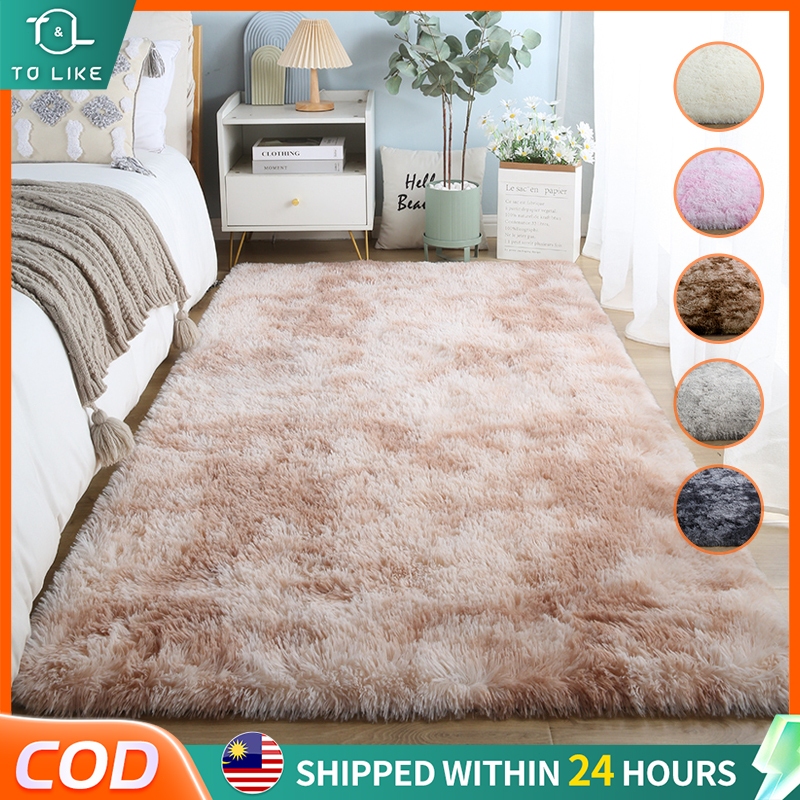 XXXL Karpet Bulu Lembut Tatami Fluffy Carpet Soft Shaggy Rug Mat Ready Stock 地毯 | Shopee Malaysia