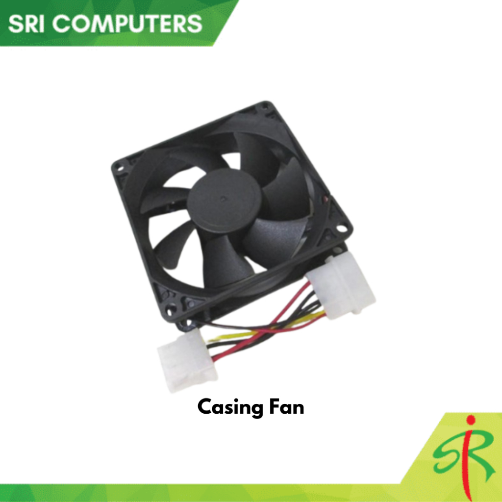 Casing Fan with 4Pin Molex Power (8cm/12cm) | Shopee Malaysia