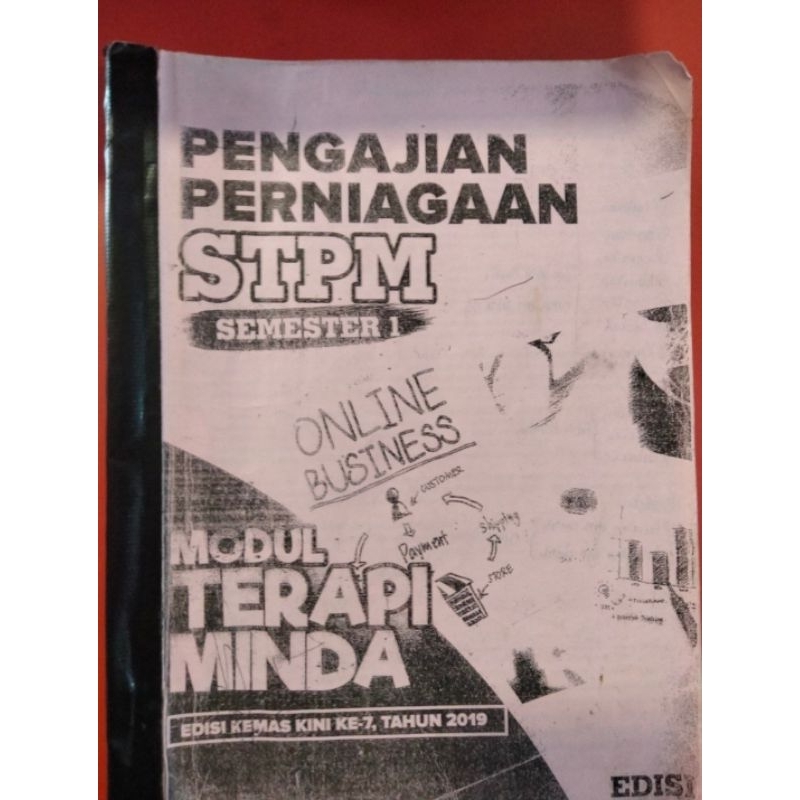 modul terapi minda pengajian perniagaan stpm sem 1 | Shopee Malaysia
