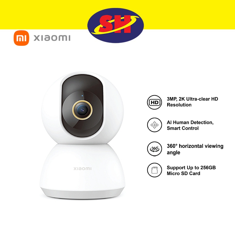 [𝐎𝐍𝐋𝐈𝐍𝐄-𝐄𝐗𝐂𝐋𝐔𝐒𝐈𝐕𝐄] Xiaomi C300 CCTV Smart Home Security IP Camera - 3MP ...