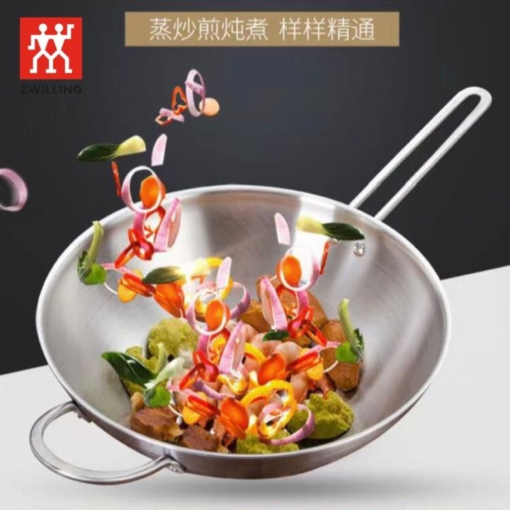 Zwilling Twin Nova Wok Pan 30cm w Lid | Shopee Malaysia