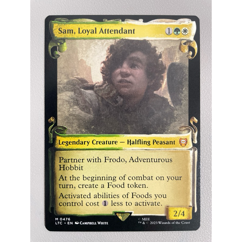 MTG:The Lord of the Rings:Special Edition (LTR) M0476 - Sam, Loyal ...