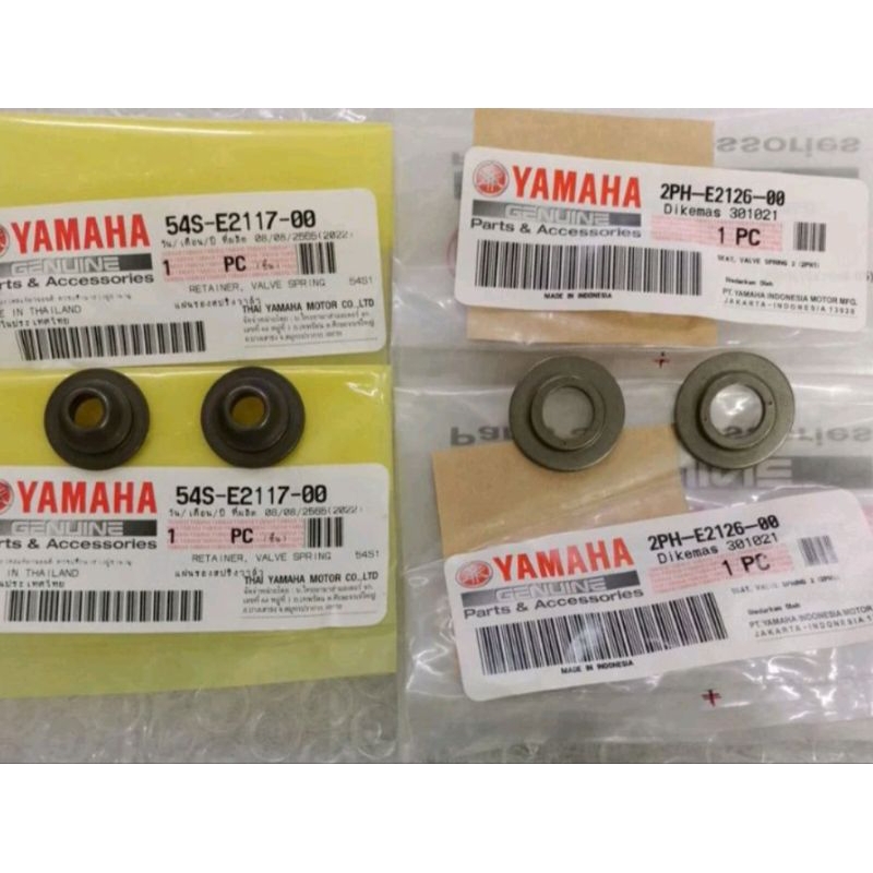ORIGINAL EGO S FI SRL115 FI VALVE CAP SEAT SPRING 1DY-E2126-00 EGO S-FI ...