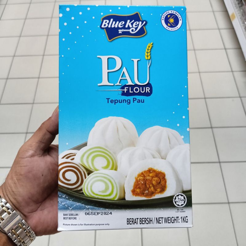 Tepung Pau Blue Key Pau Flour 1kg | Shopee Malaysia
