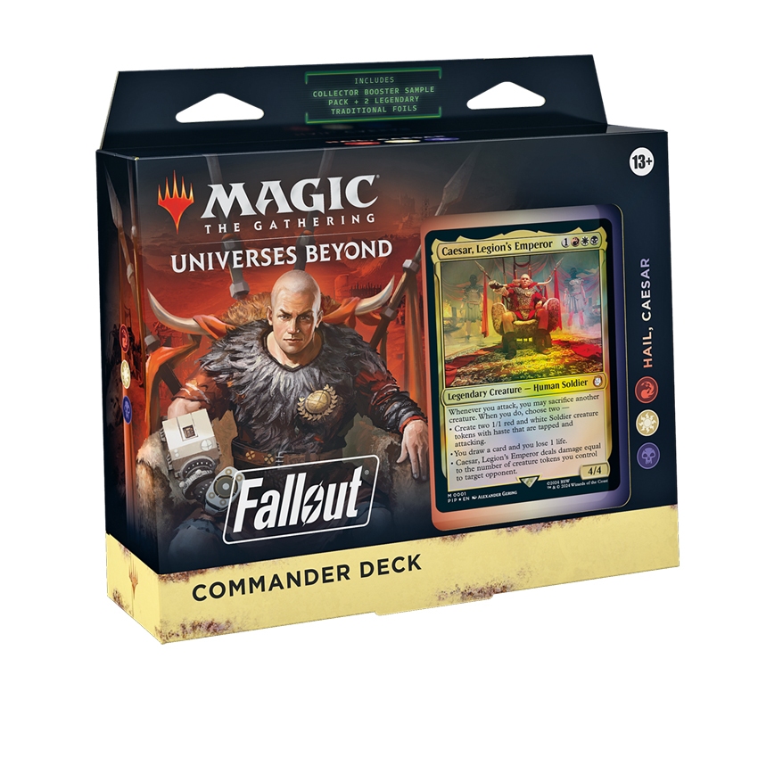 Magic: The Gathering Fallout Commander Deck - Hail, Caesar | Shopee ...