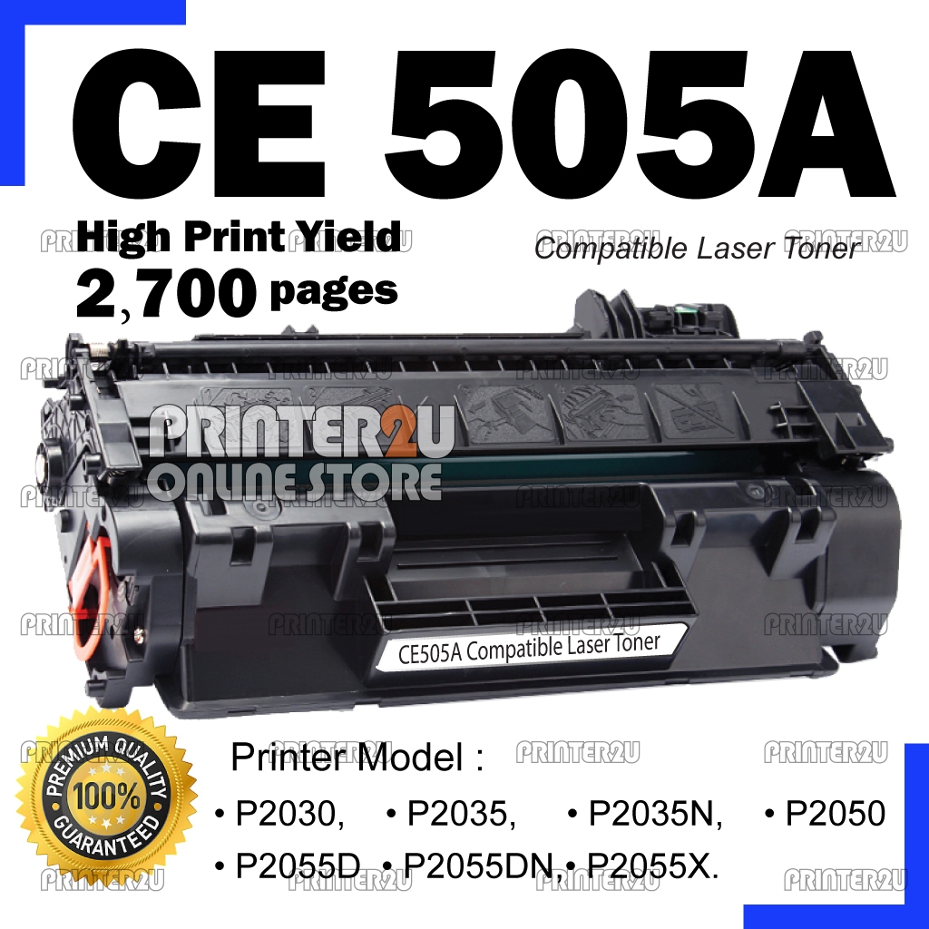 Compatible Laser Toner CE505A CE 505A HP05A HP Laserjet 05A P2035 ...