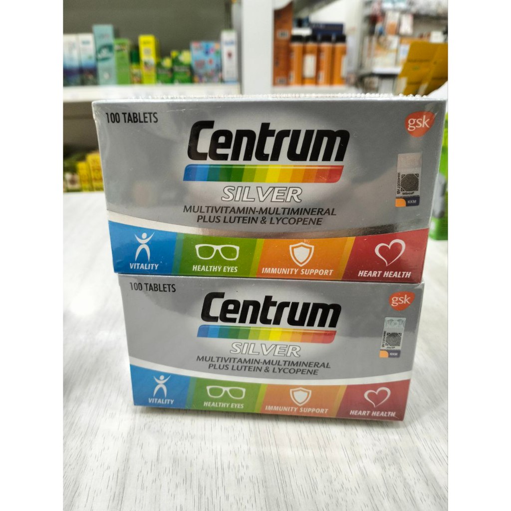 Centrum Silver Multivitamin-Multimineral Plus Lutein Healthy Eyes ...