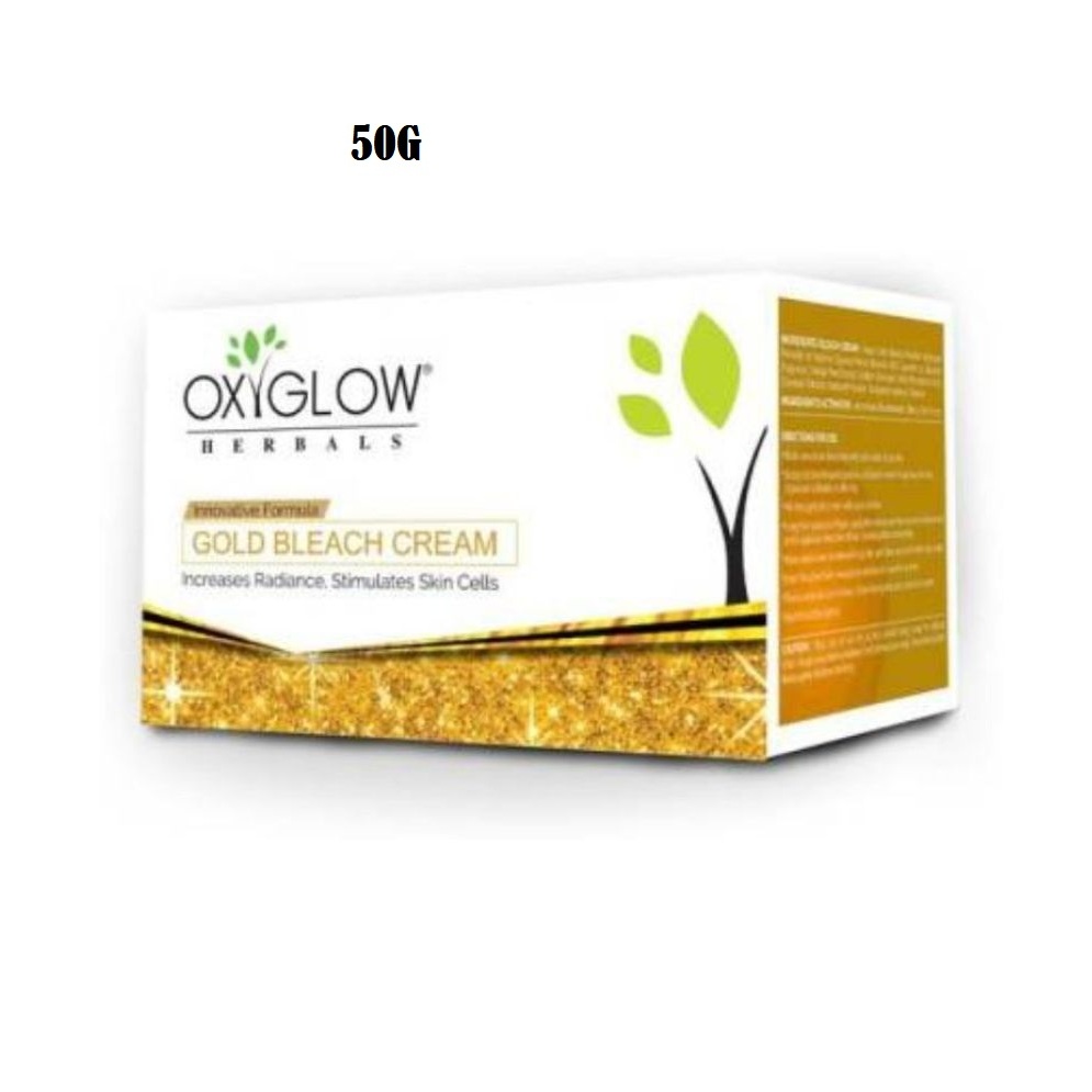 OXYGLOW HERBALS BEST GOLD BLEACH CREAM TO INCREASES RADIANCE,STIMULATES ...